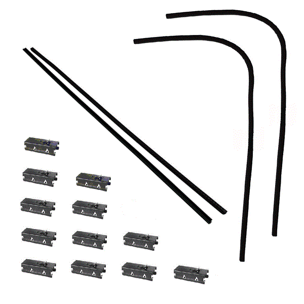 Beetle and Baywindow Felt Channel Bundle Kit - Cool Air VW