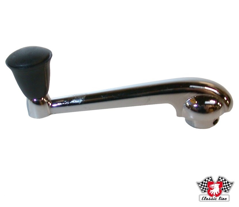 Beetle Window Winder Handle With Black Knob - 1955-67 - Cool Air VW