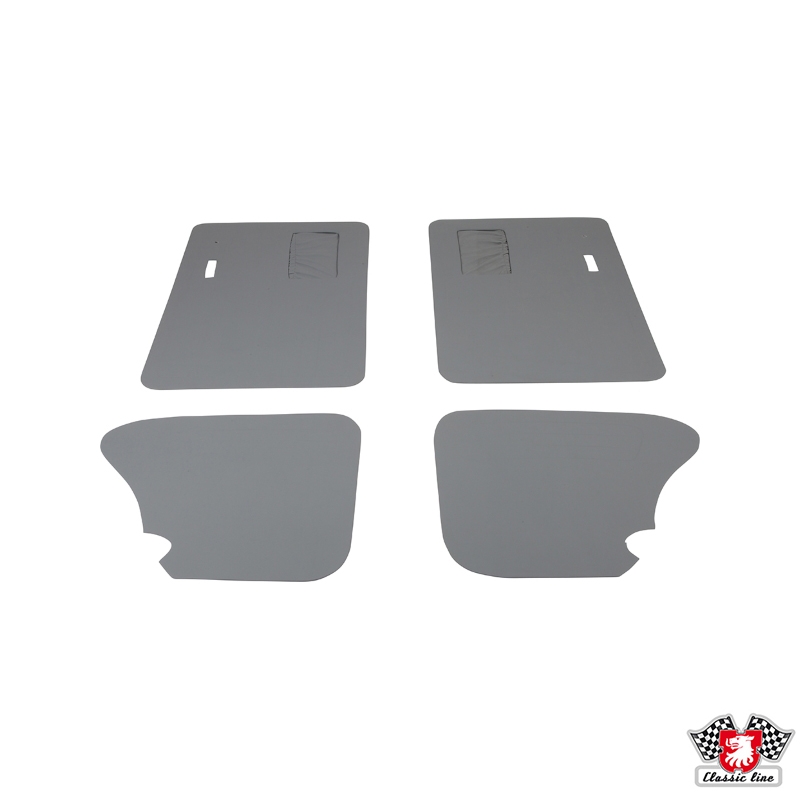 Beetle Grey Door Panel Set - 1968-79 - Cool Air VW