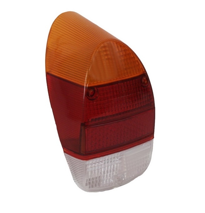 Beetle Tail Light Lens - 1968-73 (Amber, Red And White Lens) - Cool Air VW