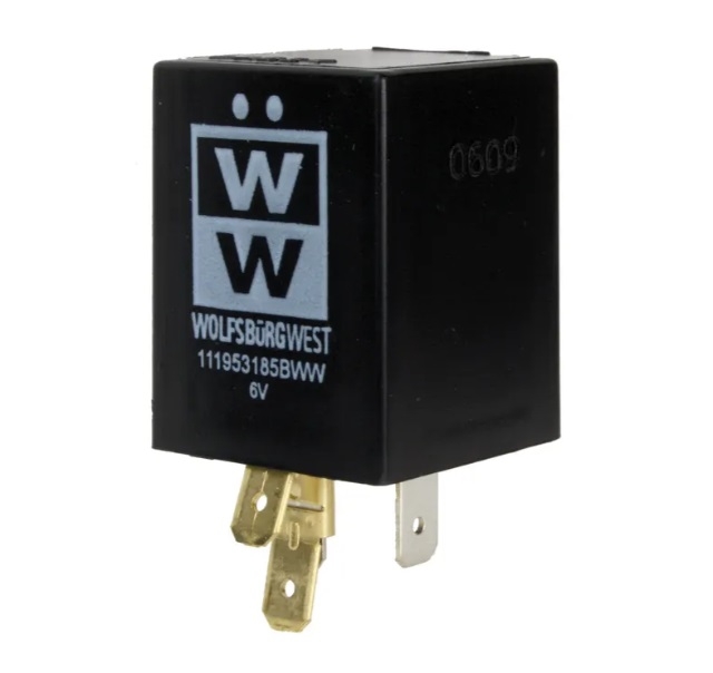 6 Volt Flasher Relay (4 Pin) - Cool Air VW