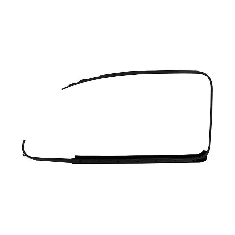 Beetle Outer Scraper With Black Trim - Left - 1965-79 - Cool Air VW