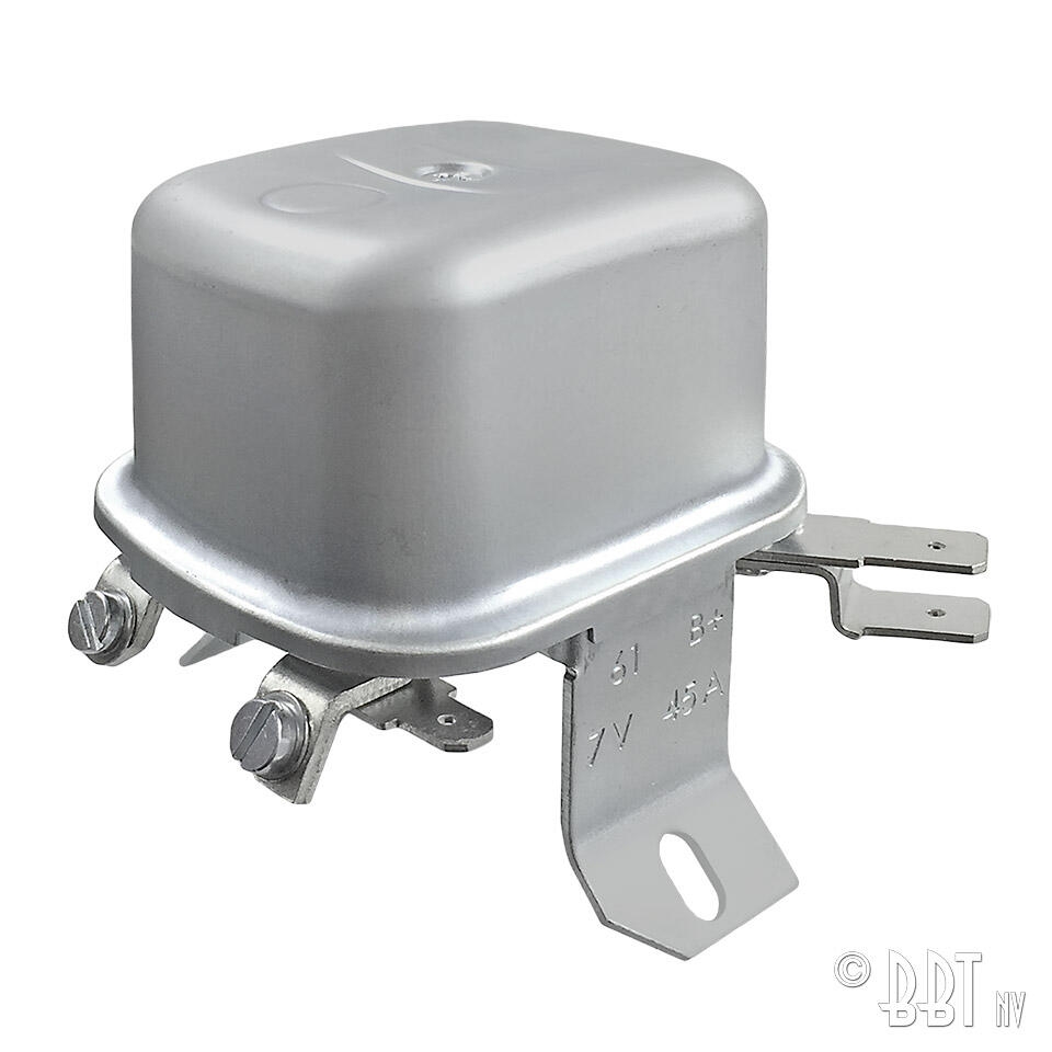 6 Volt Dynamo Regulator - Mounted On Dynamo (45 AMP) - Cool Air VW
