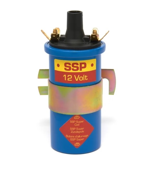 12 Volt Coil - SSP Blue With Bracket - Cool Air VW