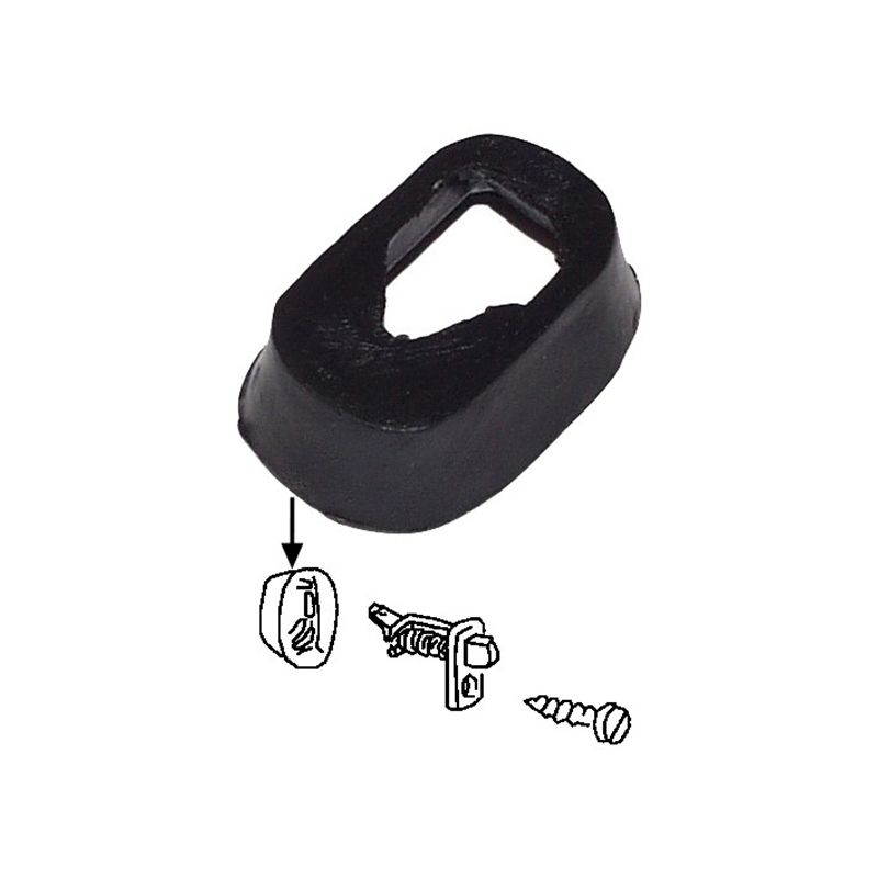 T1+T2+T25+T4 Interior Light Switch Seal - Cool Air VW