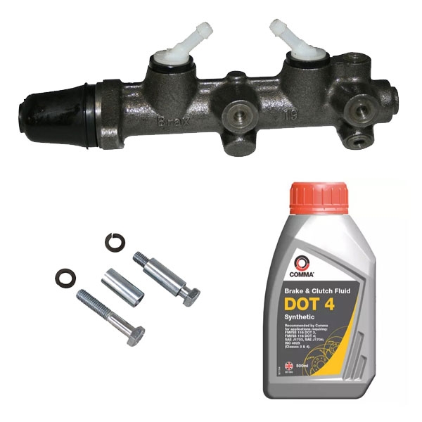 Beetle Master Cylinder Kit RHD - T1, KG - 1968-79 Dual Circuit - Cool ...