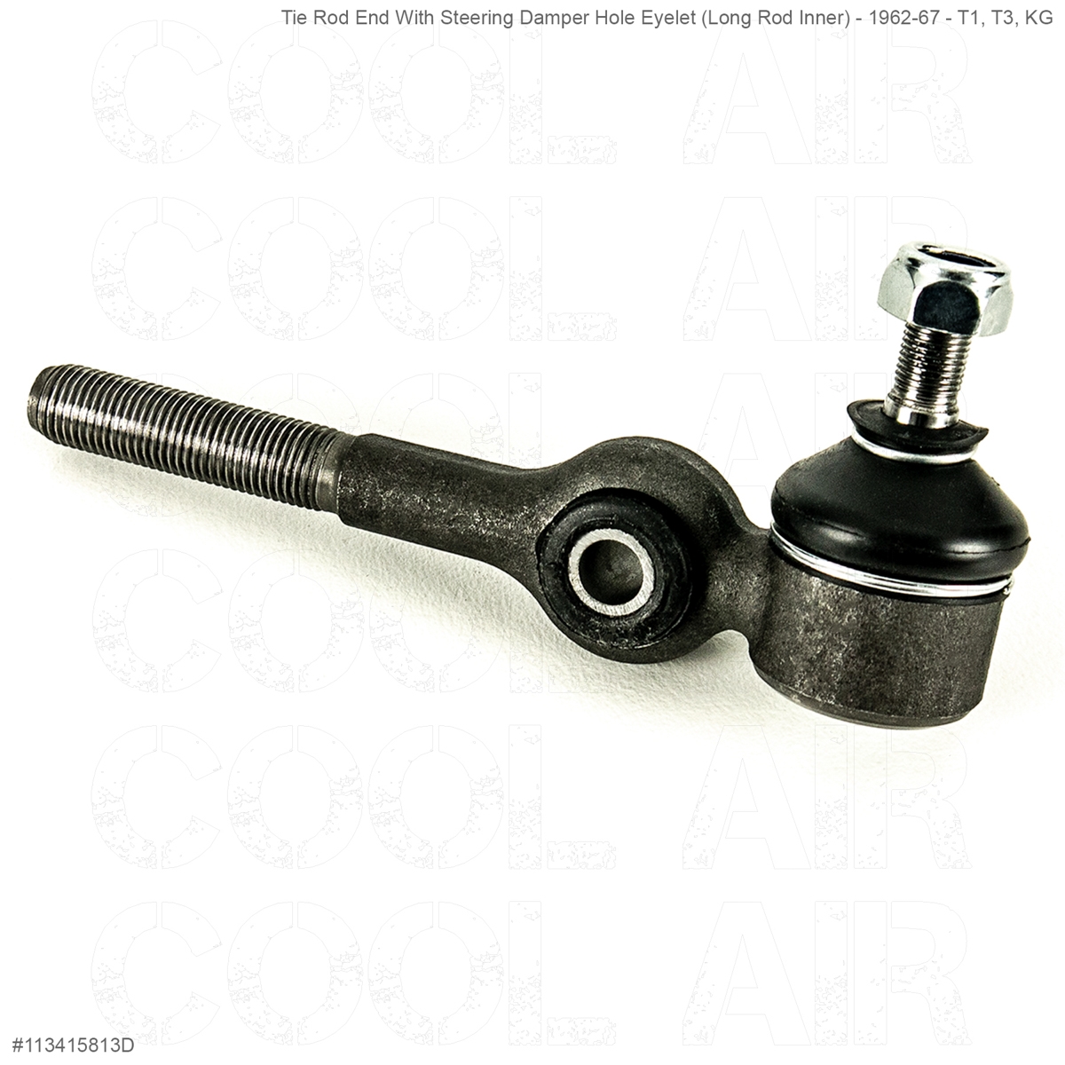 Tie Rod End With Steering Damper Hole Eyelet (Long Rod Inner) - 1962-67 ...