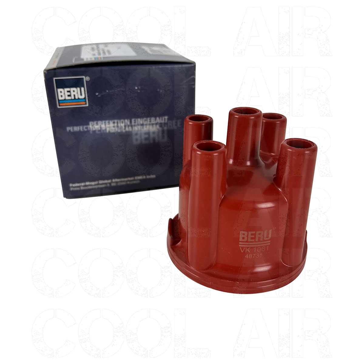 Distributor Cap - 1968-79 - Vacuum Advance, 009 Distributors - BERU ...