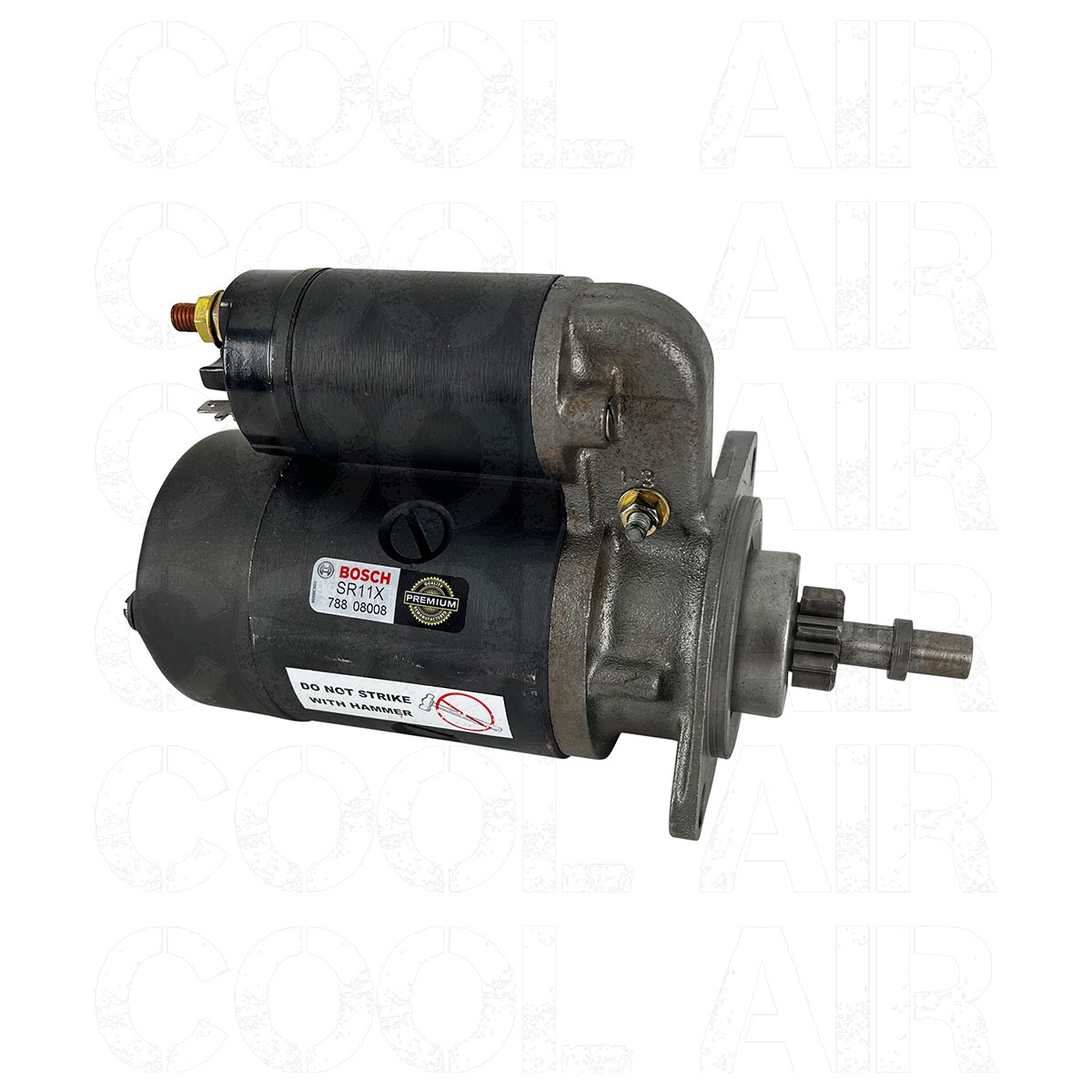 6 Volt Starter Motor - Pre 1966 Models - Top Quality - Cool Air VW