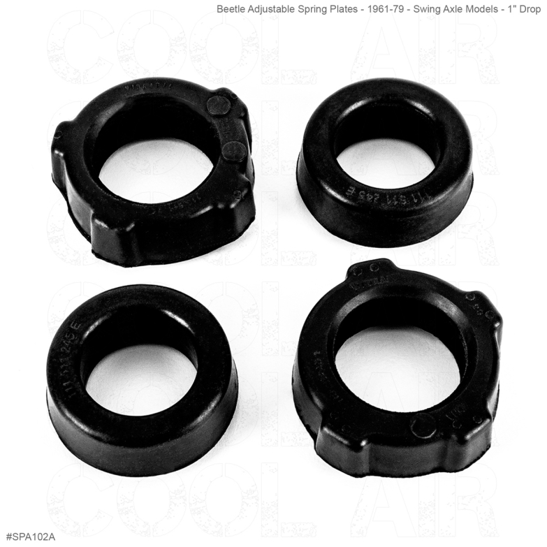 **NCA** Beetle Adjustable Spring Plates - 1961-79 - Swing Axle Models ...