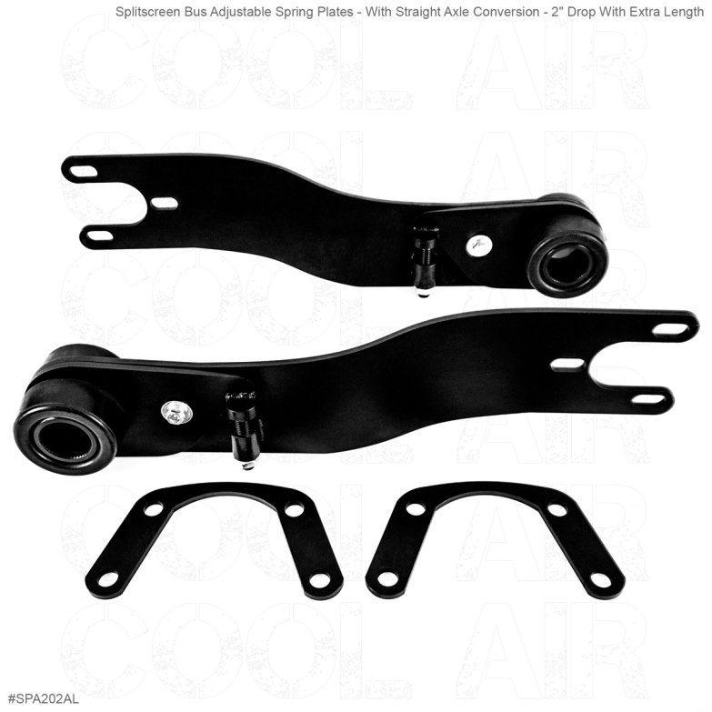 **NLA** Splitscreen Bus Adjustable Spring Plates - With Straight Axle ...