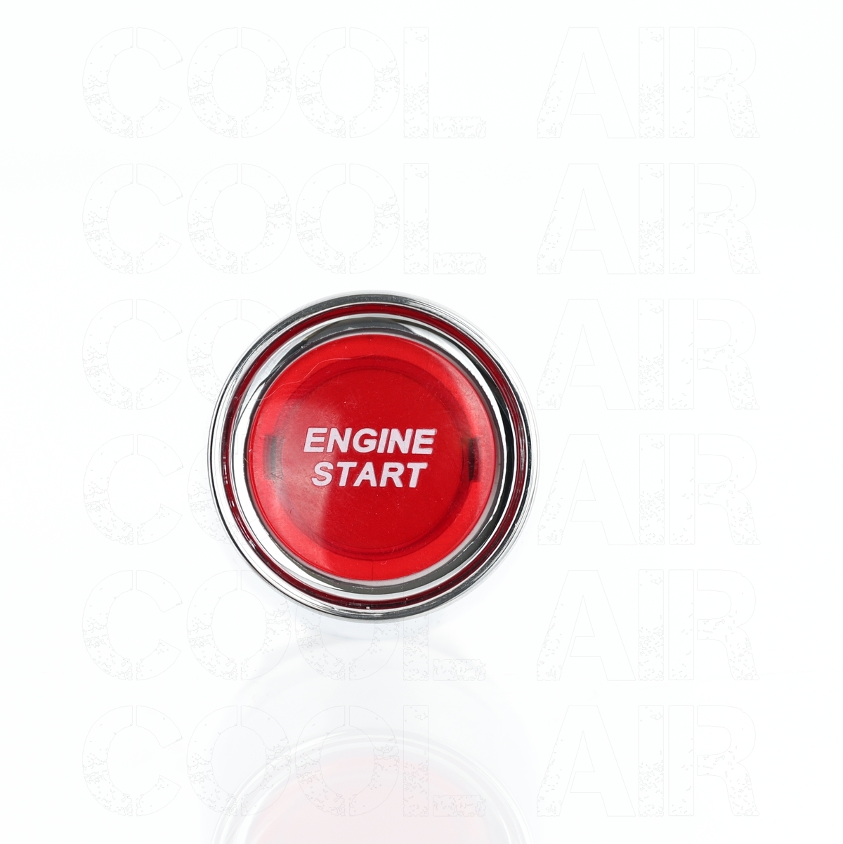 Red Illuminated Push Starter Button - Cool Air VW