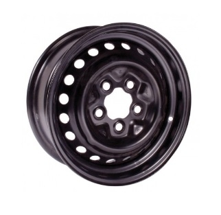Baywindow Bus 14" Black Steel Wheel - 1971-79 - (Also Type 25 14" Steel ...