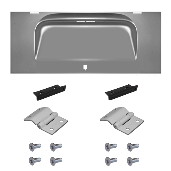 Baywindow Bus Engine Lid Bundle Kit - 1968-71 - Cool Air VW