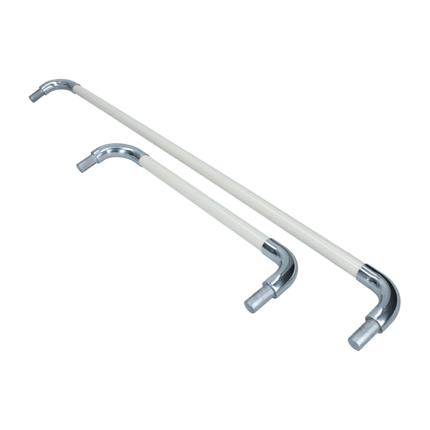 Splitscreen Bus Middle Seat Grab Handle Set - 1950-61 - Ivory - Cool Air VW