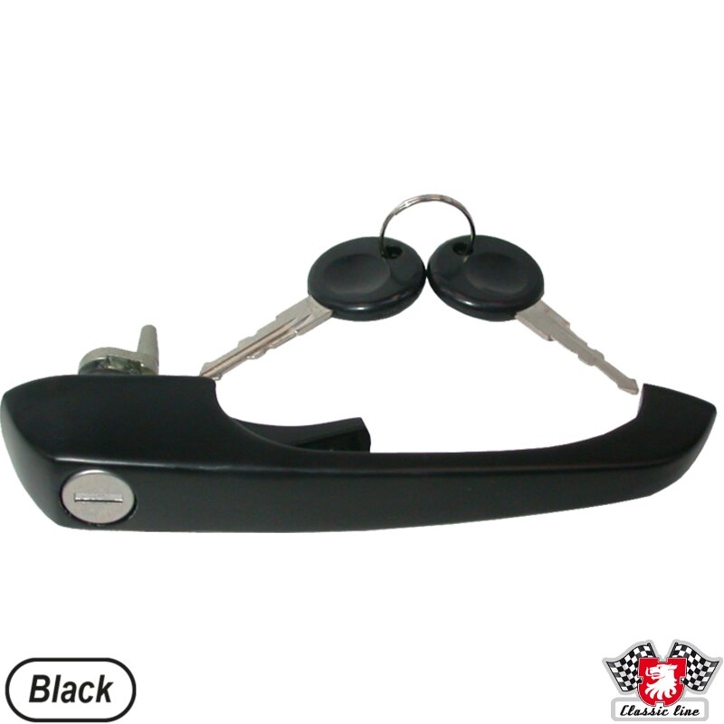 Baywindow Bus Black Cab Door Handle - 1969-79 (Also Type 181) - Cool Air VW