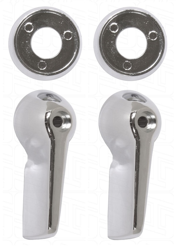 Splitscreen Bus Chrome Inner Cab Door Handles (Pair) - 1967 Only ...