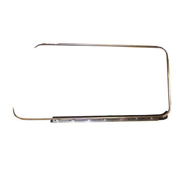 Baywindow Bus Outer Scraper With Aluminium Trim - Left - Chrome Finish ...