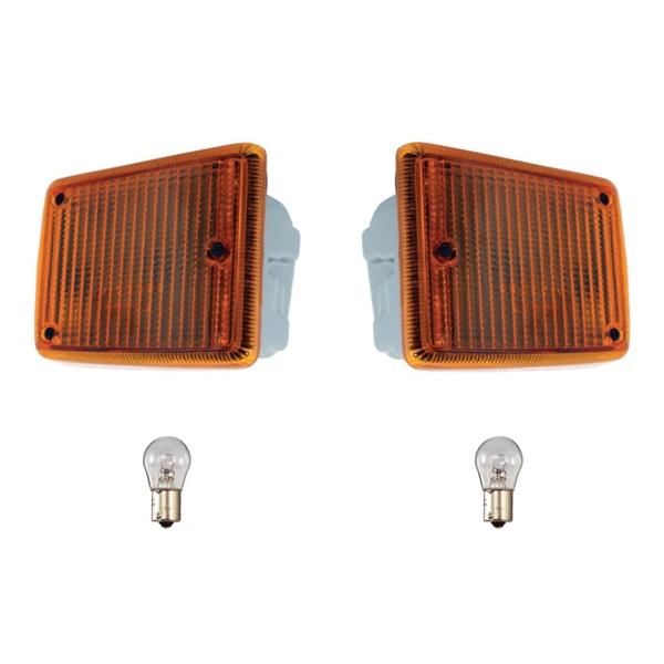 Baywindow Bus Indicator Assemblies - Pair - 1973-79 - Cool Air VW