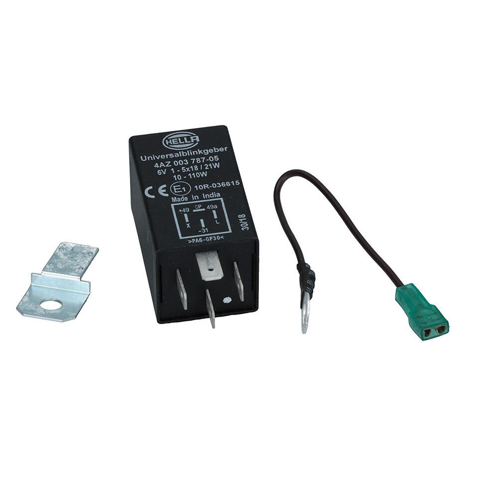 6 Volt Flasher Relay - Electronic (4 Pin) - Cool Air VW