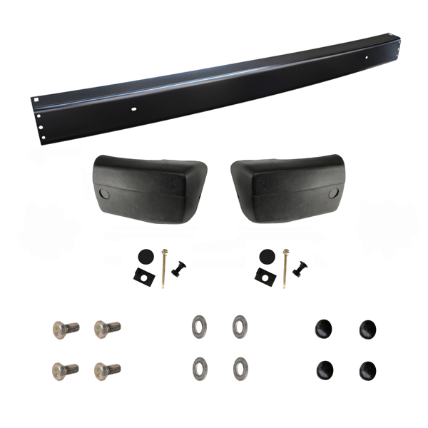 Type 25 Rear Bumper Bundle Kit - Black - Cool Air VW