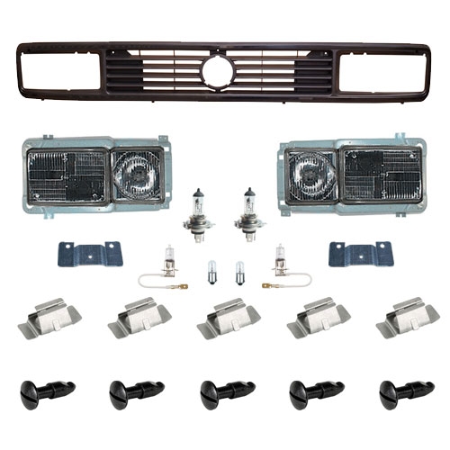 Type 25 Square Headlight Conversion Kit (European Beam Pattern) - Cool ...
