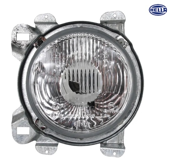 **NCA** Type 25 Round Headlight (UK Beam Pattern) - Right - Cool Air VW