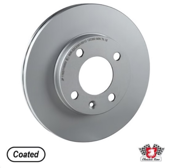 G1,G3 Front Brake Disc (Vented, 239x20mm) - Cool Air VW