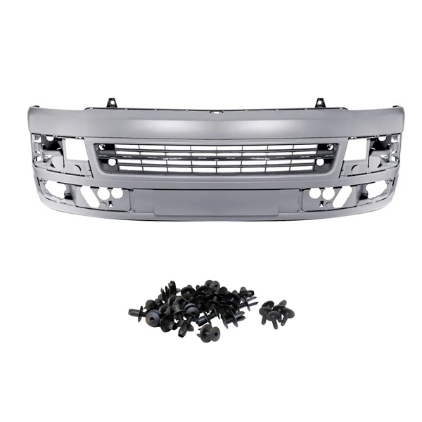 T5 Front Bumper - 2010-15 (With Fog Light Holes And Chrome Strip ...
