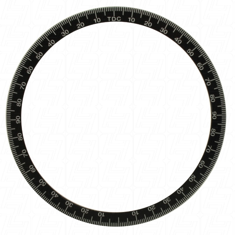 Counterweighted Crankshaft Pulley Timing Ring - Cool Air VW