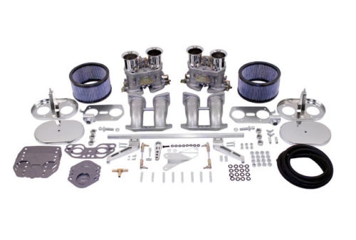 Twin 40mm EMPI HPMX Carburettor Kit - Type 4 Engines - Cool Air VW
