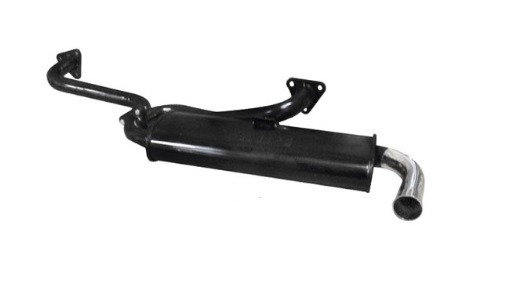 US Spec Baywindow Bus EMPI Single Quiet Pack Exhaust System - Type 4 ...