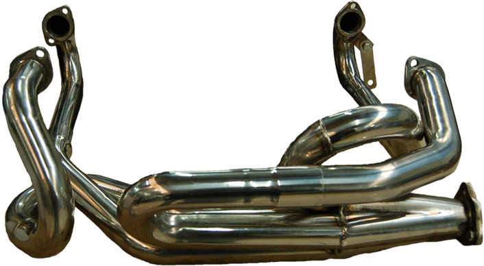 Stainless Steel Sidewinder Exhaust Header - Type 1 Engines - Cool Air VW