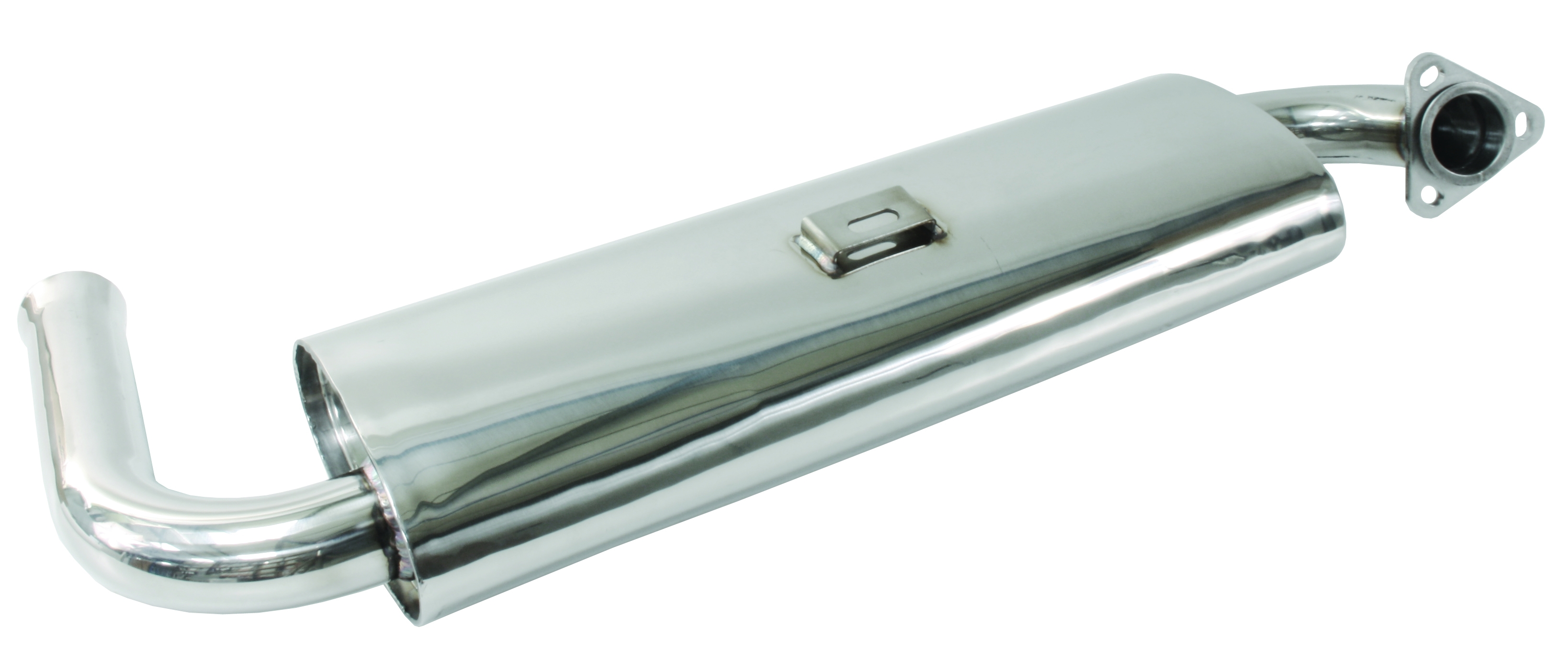 **NCA** Stainless Steel Single Quiet Pack Muffler - Cool Air VW