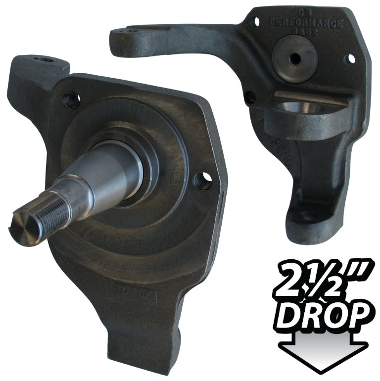 CB Performance Drum Brake Drop Spindle Kit - 1966-79 - T1, KG - Cool Air VW