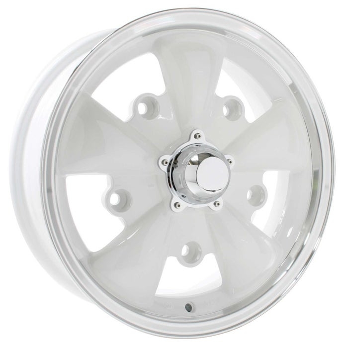 White SSP GT 5 Alloy Wheel - 5x205 PCD - Cool Air VW