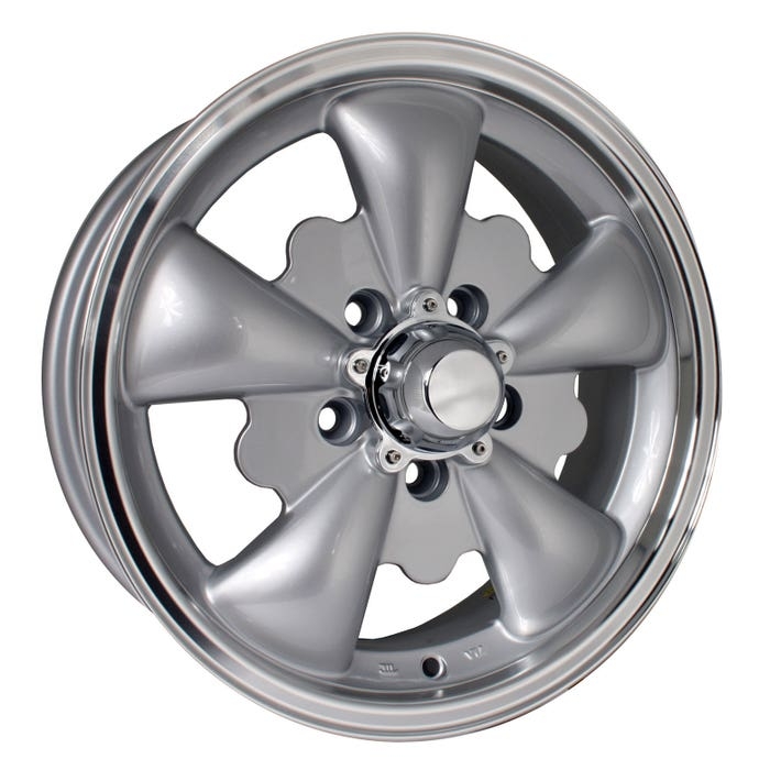 Silver SSP GT 5 Spoke Alloy Wheel - 5x112 PCD - Cool Air VW