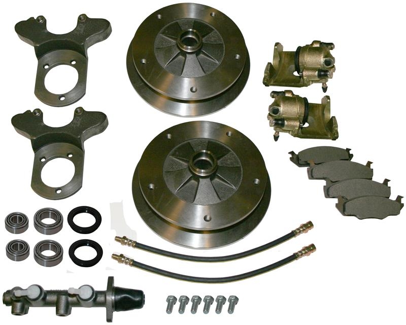 Wide 5 EMPI Front Disc Brake Conversion Kit (5x205 PCD) - T1, KG - 1966 ...