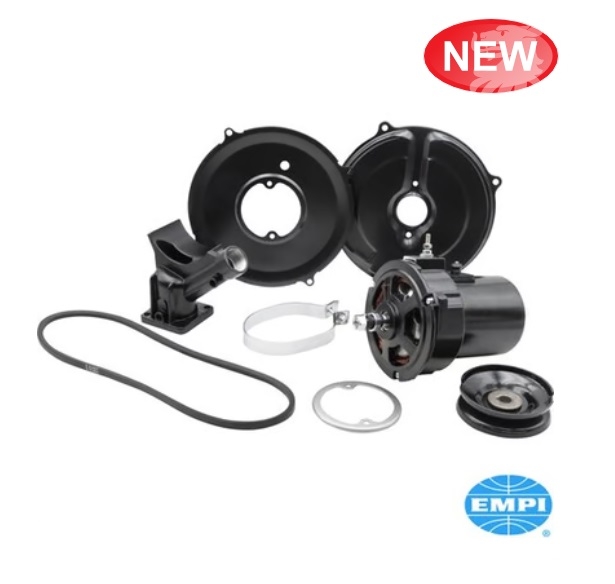 12V Black 75 Amp Alternator Conversion Bundle Kit - Type 1 Engines ...