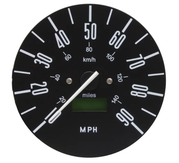 90MPH Smiths Digital Speedo - Baywindow Bus 1976-79 - Cool Air VW