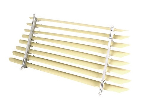 Type 3 Squareback Rear Window Blind Ivory - Cool Air VW