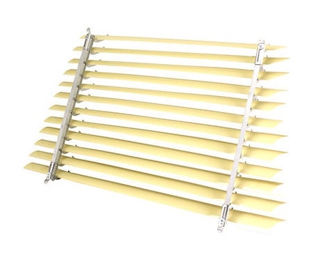 Type 3 Fastback Rear Window Blind Ivory - Cool Air VW