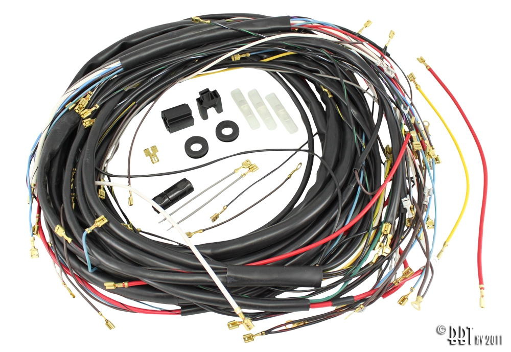 Splitscreen Bus Wiring Loom - LHD - 1966-67 - Cool Air VW