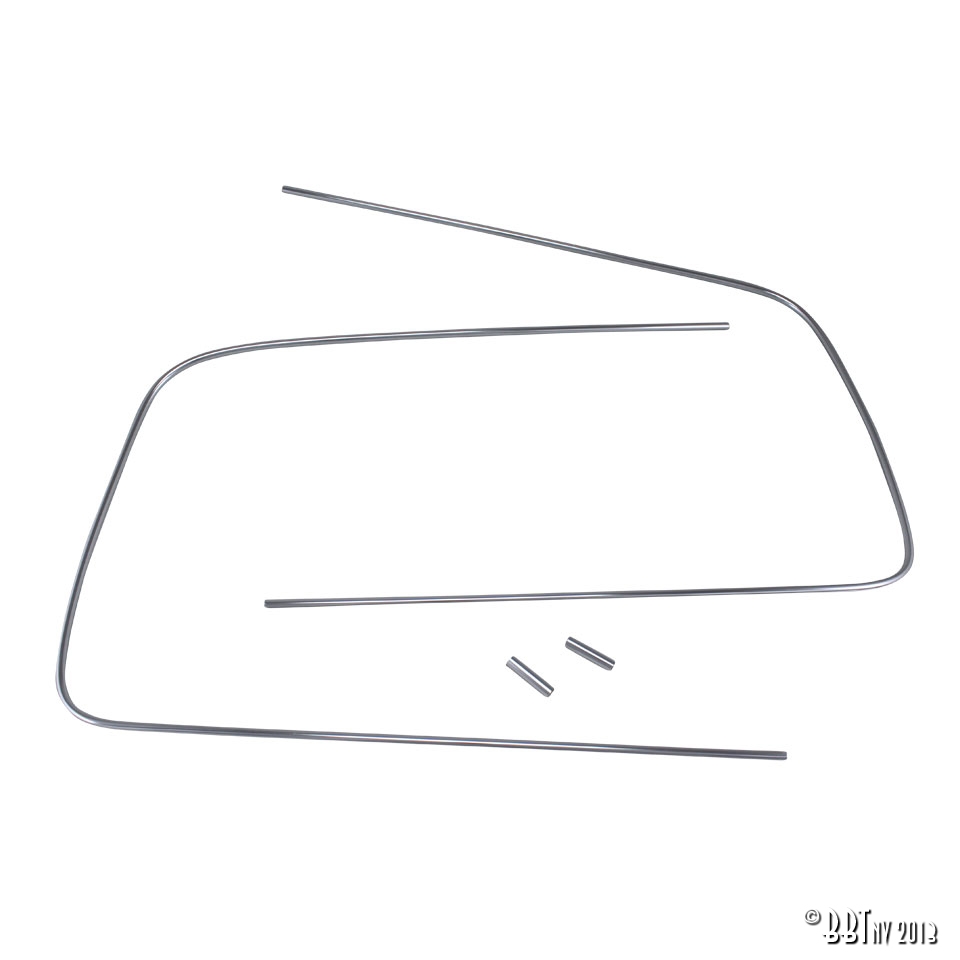 Beetle Cabriolet Front Windscreen Deluxe Moulding - 1965-72 - Cool Air VW