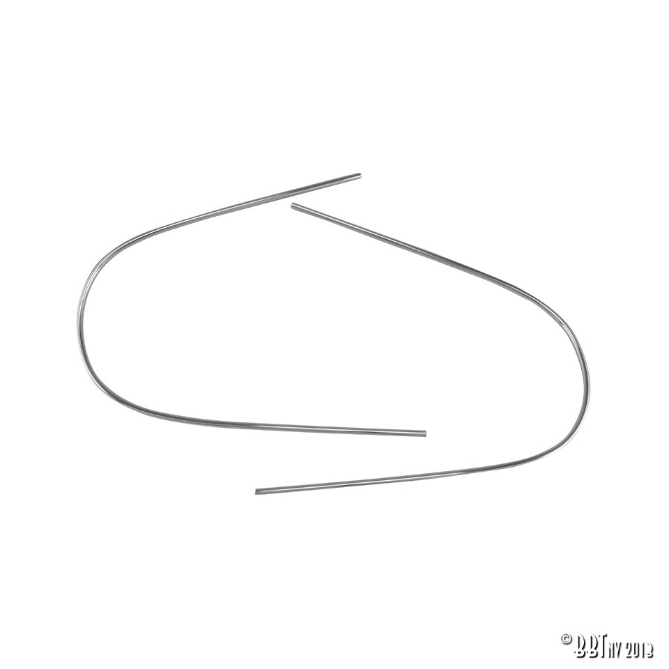 Beetle Cabriolet Rear Window Deluxe Moulding - 1950-57 - Cool Air VW