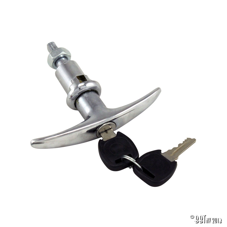 Beetle Deck Lid Lock - 1953-64 (T Handle) - Top Quality - Cool Air VW