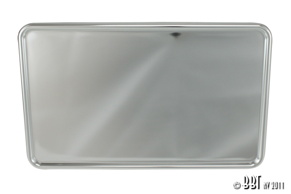 Aluminium Number Plate Frame - 340mm X 210mm Plate - Cool Air VW