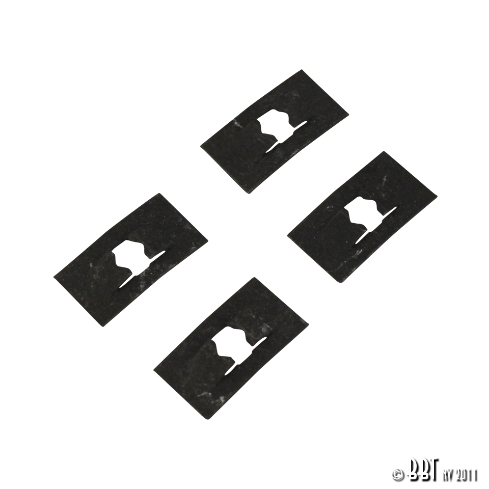 Karmann Ghia Rear Karmann Ghia Badge Clip Set - 1964-74 - Cool Air VW