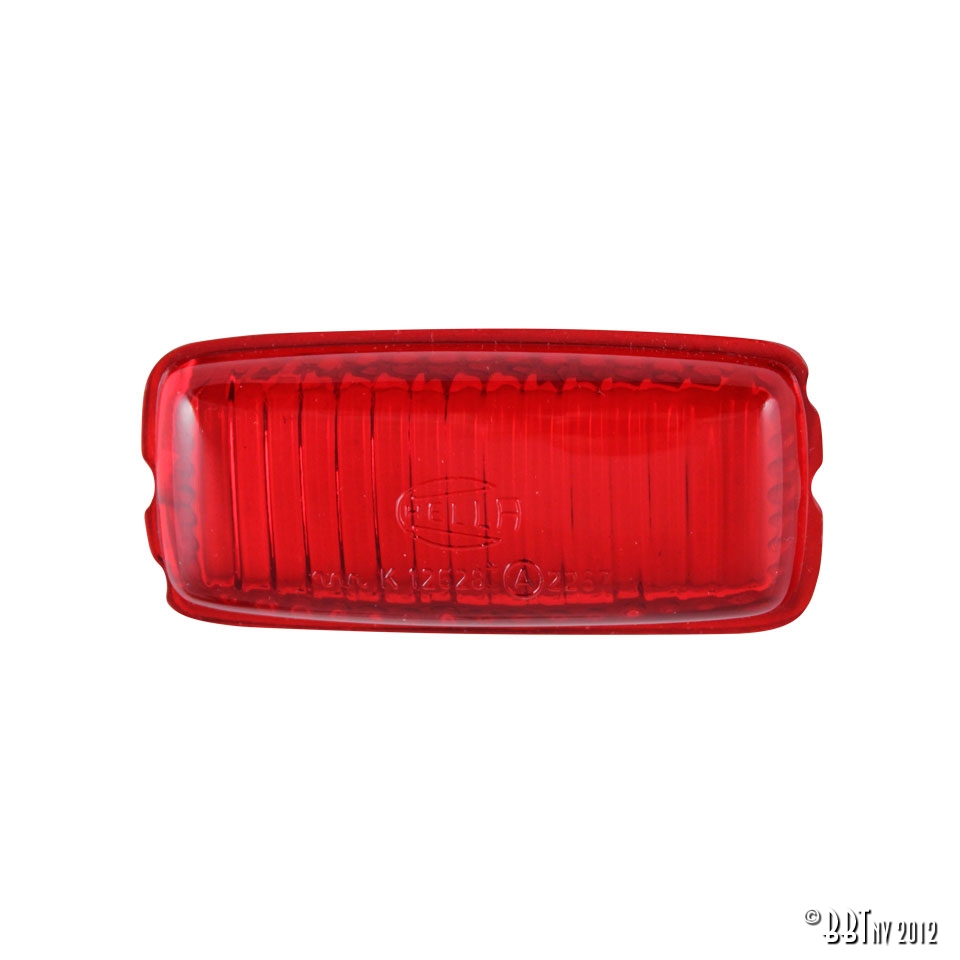 Splitscreen Bus Brake Light Lens - 1950-58 - Glass - Cool Air VW