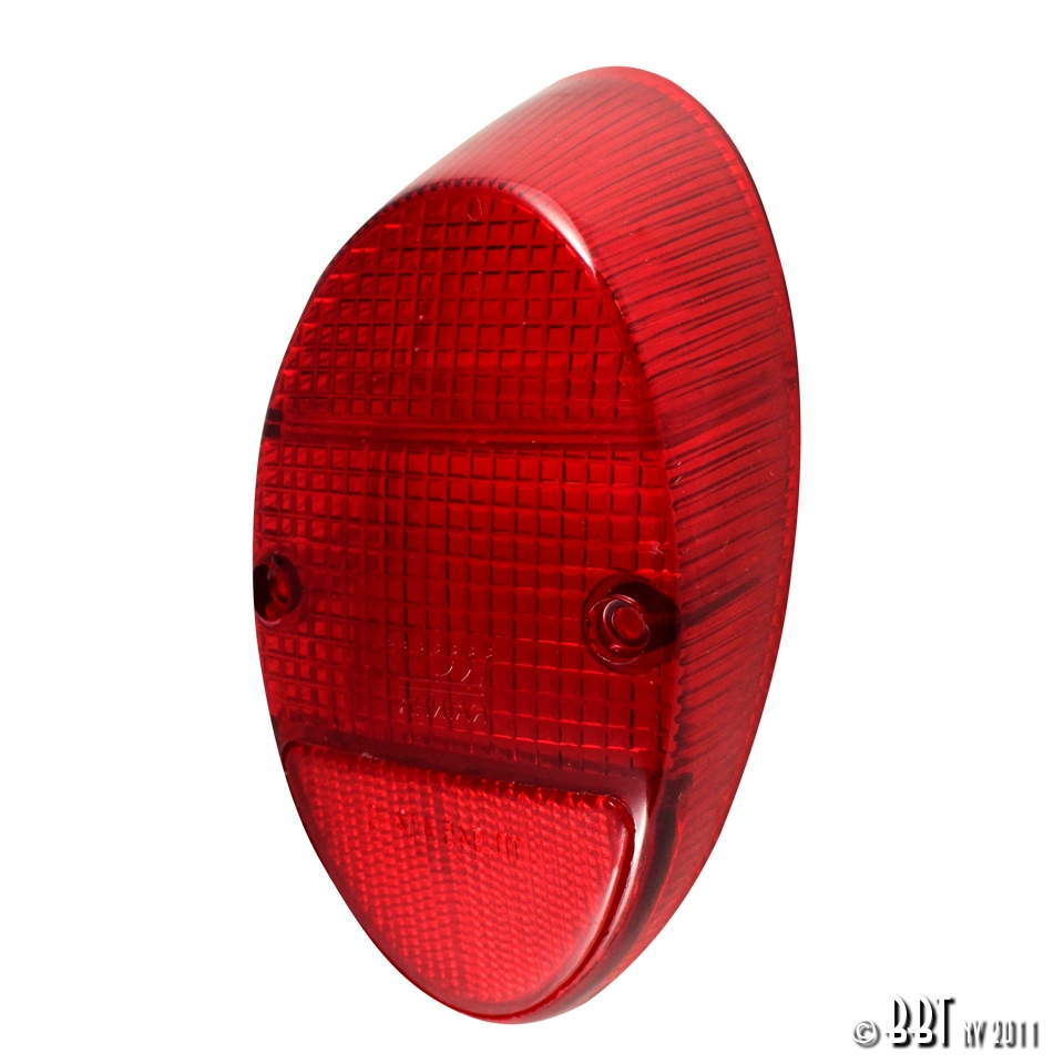US Spec Beetle Tail Light Lens - 1962-67 (All Red Lens) - Cool Air VW